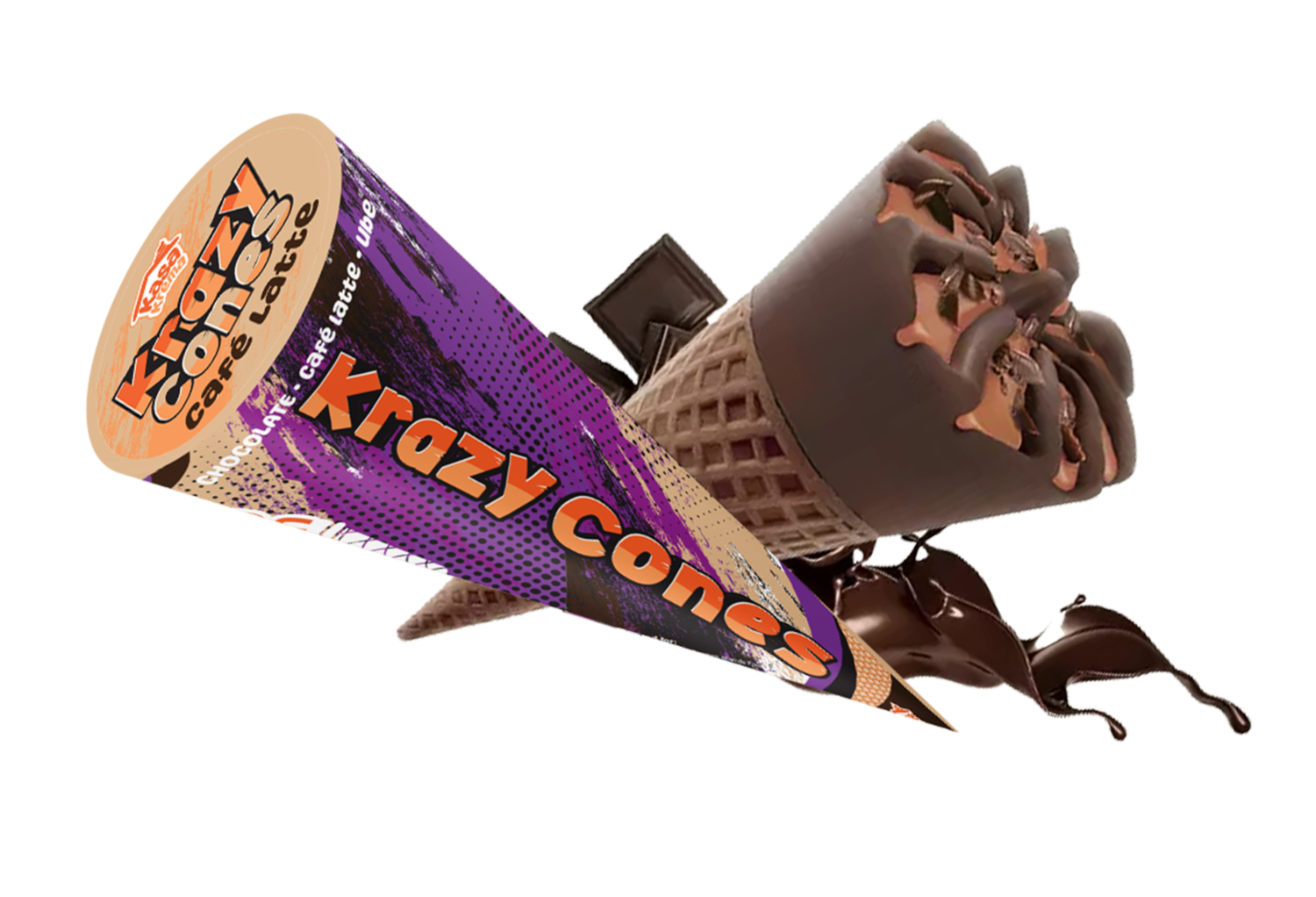 Krazy Cones - Kasa Krema